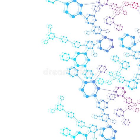Μόριο δομών και Dna επικοινωνίας άτομο νευρώνες Έννοια επιστήμης για το σχέδιό σας