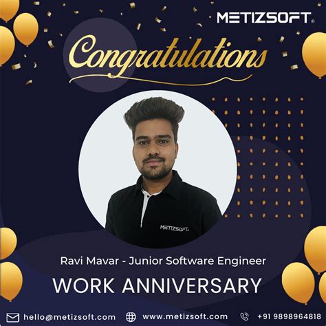 Metizsoft Solutions Private Limited On Linkedin Workanniversary Anniversary Journey
