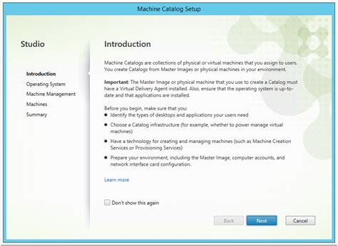 XenApp Install Part Create Machine Catalog To IT
