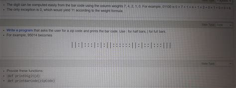 solved the encoding scheme for a five digit zip code is