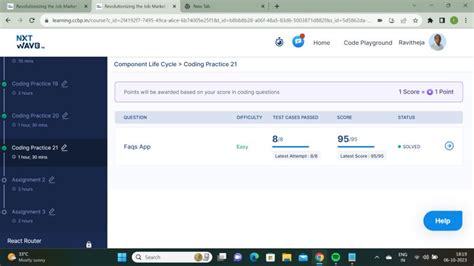 Ravitheja Anumula On Linkedin Day131 Ccbp Nxtwave Coding