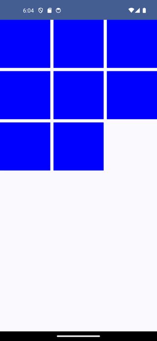Kotlin How To Fix Flowrow Items To Follow Start While Maintaining Equal Space Between Them