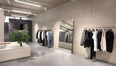 طراحی دکور مغازه پوشاک زنانهتصاویر ویستا آرشیتکت