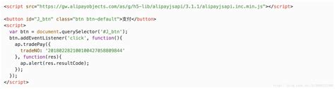 前端支付宝授权h5页面完成支付aptradepay Csdn博客