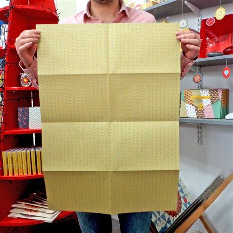 Recyclable T Wrapping Paper Folded 6 Sheets And Tags Geometric Patterns Mixed Pack