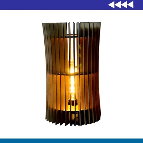Lámpara Decorativa Aplicaciones Cnc Vectores Sideco