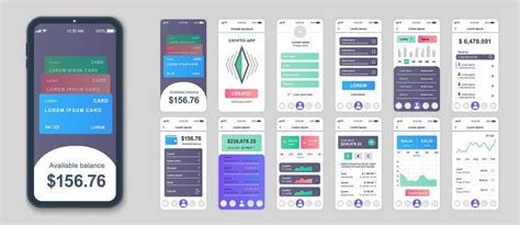 Mobile App Ui Kit Vector Art Icons And Graphics For Free Download