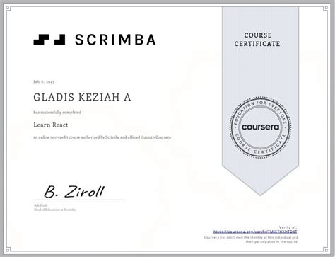 React Webdevelopment Frontend Coursera Gladis Keziah