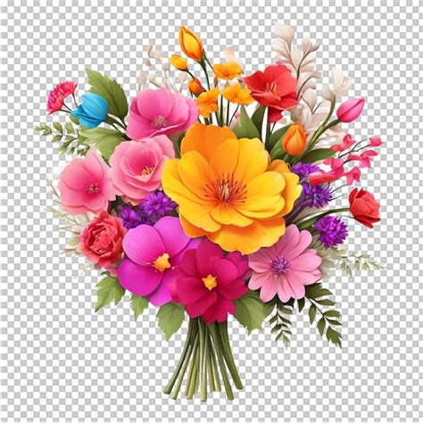 Psd De Hermoso Ramo Flores 2000 Plantillas Psd Gratuitas De Gran