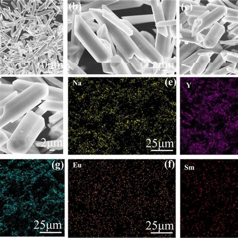 Crystalline Grain Morphology Of Nayf 4 0065eu 3 0002sm 3 At A