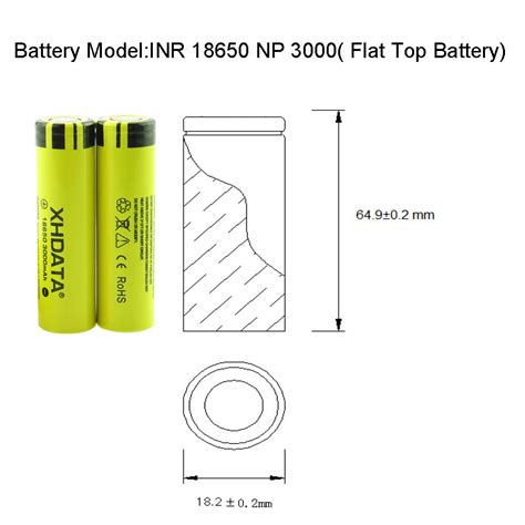 Xhdata 18650 Battery