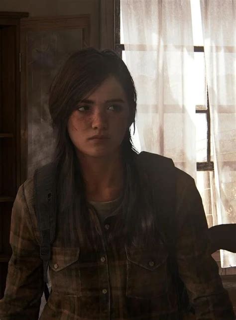 Ellie Looks Peaceful With Long Hair Darn Im Just So Excited For