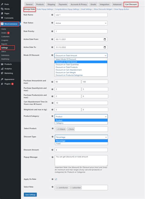 woocommerce product discounts discount based on quantity