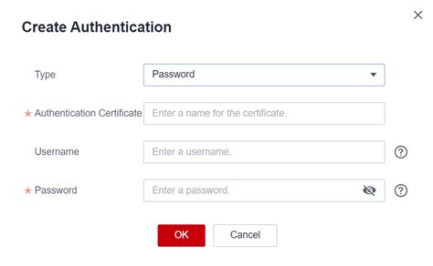Creating A Password Datasource Authenticationusing Dli Datasource