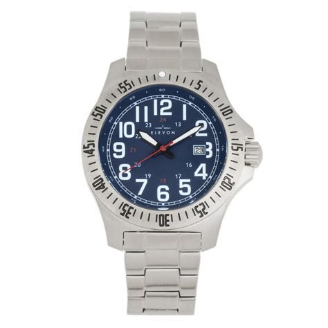 Elevon Aviator Blue Dial Mens Watch Ele120 4 Elevon