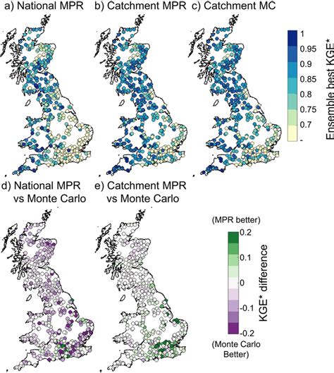 Spatial Maps Of Model Performance Using Three Different Download