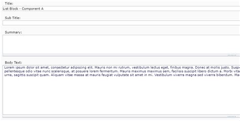 Experience Manager How To Make Linked Components Inline Editable