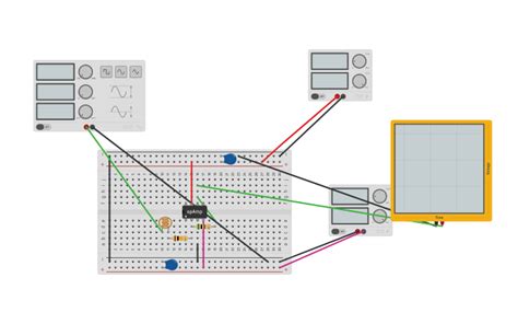 Circuit Design Opamp Basic Tinkercad