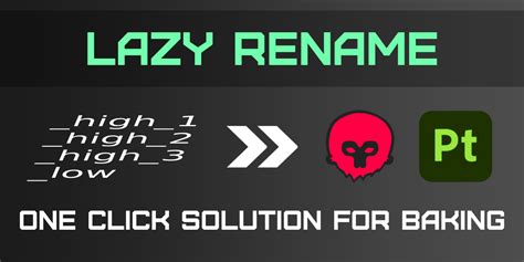 rename objects without typing r blender