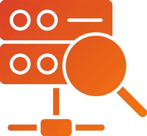 Search Database Icon Style 21762544 Vector Art At Vecteezy