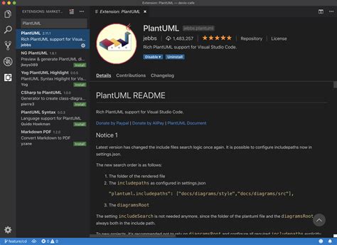 Plantuml Visual Studio Code Tutorial Ferytest