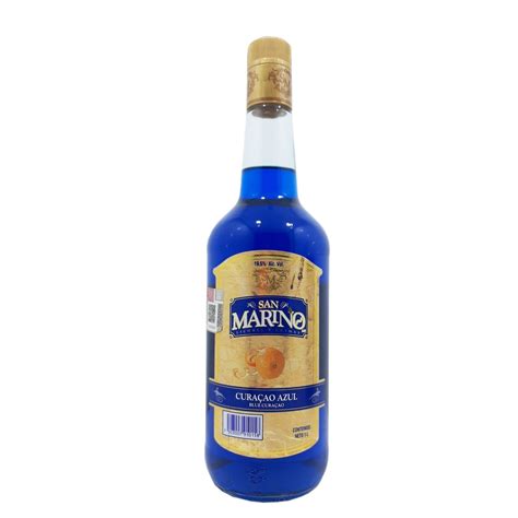 Licor San Marino Curacao Azul Lt Súper La Mas Chiquita