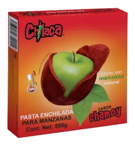 Pasta Para Cubrir Manzanas Chilaca Sabor Chamoy 500gr