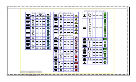 Emergency Exit Signage In Dwg 68650 Kb Cad Library