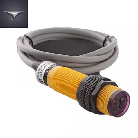 Infrared Diffuse Reflection Photoelectric Switch Three Wire Npn Pnp