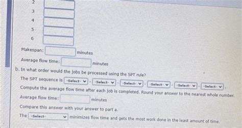 Solved The Following Six Jobs Are To Be Scheduled On A