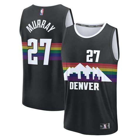 Jamal Murray Denver Nuggets Fanatics 202526 City Edition Fast Break