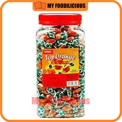 Torrone Candy Jar 600pcs Orangebarley Mintschoco Mint Butter Mint Sweet Candy Party Birthday