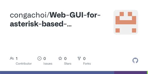 GitHub Congachoi Web GUI For Asterisk Based Predictive Dialer System