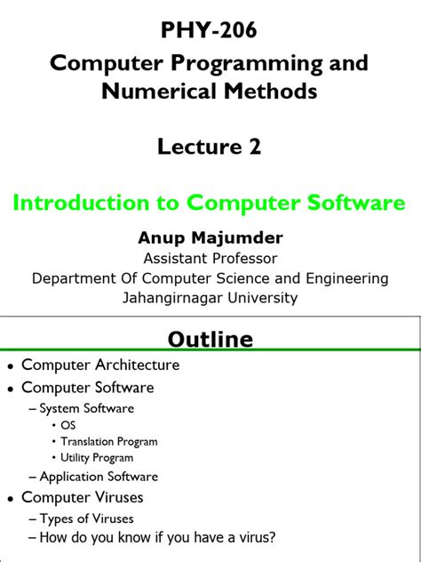 Computer Programming Slide 2 Pdf Operating System Computer Virus