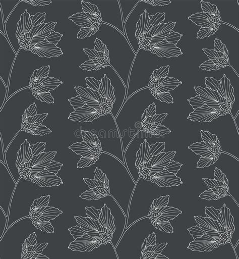 Monochromatic Flower Stock Vector Illustration Of Ornate 23870780