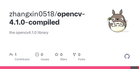 github zhangxin0518 opencv 4 1 0 compiled the opencv4 1 0 library
