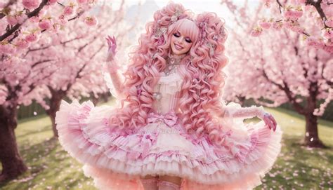Sissy In Blooming Cherry Garden 5 By Suicidal77 On Deviantart