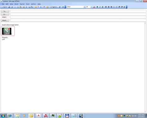 How To Insert Inline Images Into Outlook Email Body By Qtp Uft One