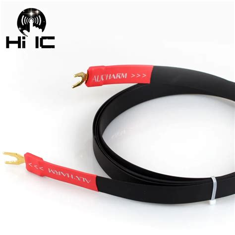 1pcs Hifi 오디오 4n 구리 호일 Diy 스피커 터미널 점퍼 스페이드 스피커 케이블 Y U 바나나 플러그 앰프 라인 Aliexpress