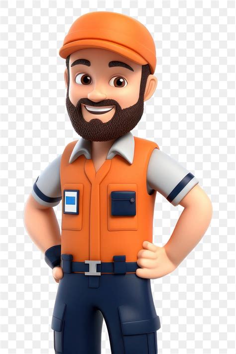 Warehouse Worker Cartoon