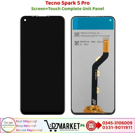 Tecno Spark Pro LCD Panel Unit Combo Exclusive