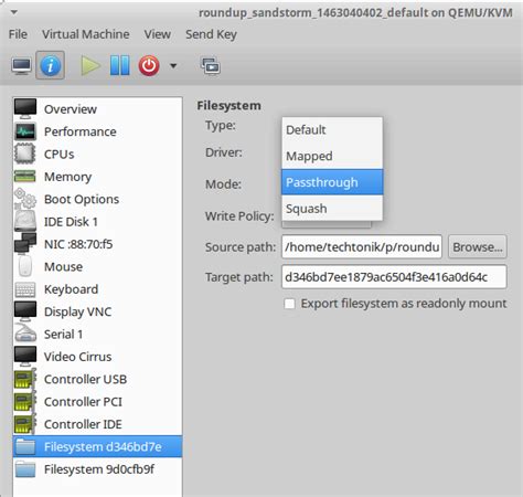 Virtualization P Libvirt QEMU Share Modes Ask Ubuntu