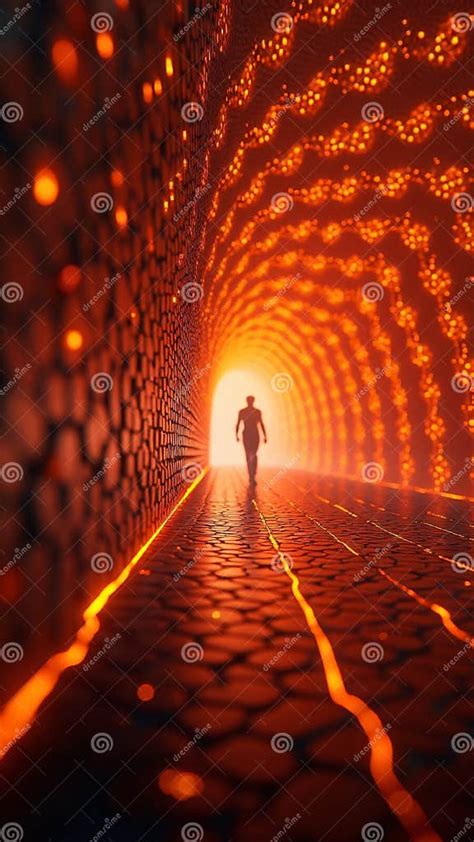 A Massive Digital Firewall Visualized As A Glowing Wall Of Intricate Hexagonal Patterns In Vivid