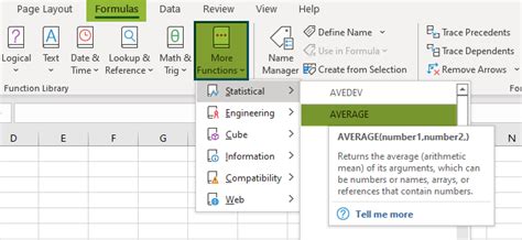 AVERAGE Excel Function Formula Examples How To Use It