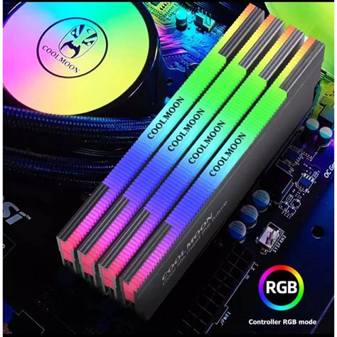 Dissipador De Calor De 3 Pinos Rgb Memória Ram Cooler Shopee Brasil