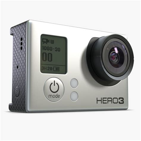 Gopro Hero 3 Modelo 3d 5 C4d Free3d
