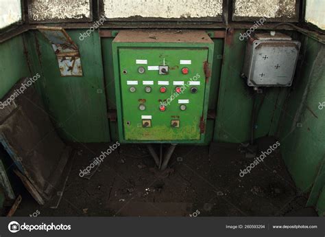 Control Panel Red Green Lamps Buttons Stock Photo YAYImages 260593294
