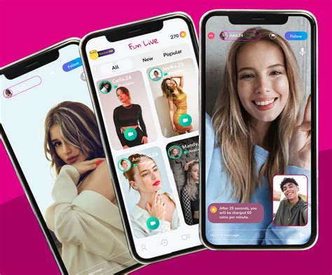 Fun Live Video Chat App 1 On 1 Chats For Video Dating
