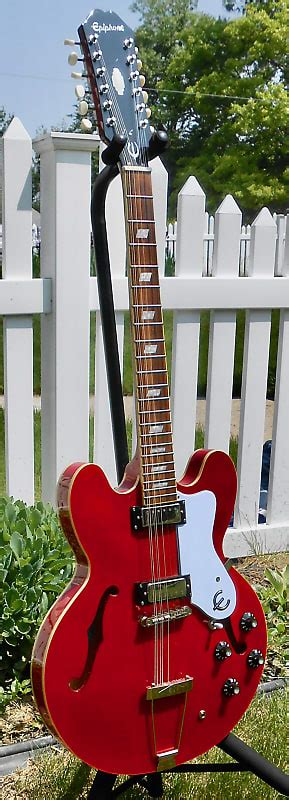 Epiphone Riviera 12 String 2020 Cherry Reverb