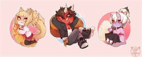 Cipher — ★ I Drew A Bunch More Of My Yokai Ocs